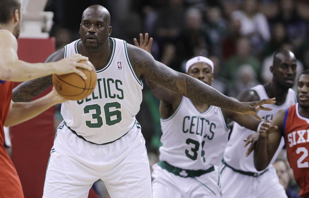 Shaq Makes Celtics' Debut In 93-65 Win Over 76ers | WBUR News