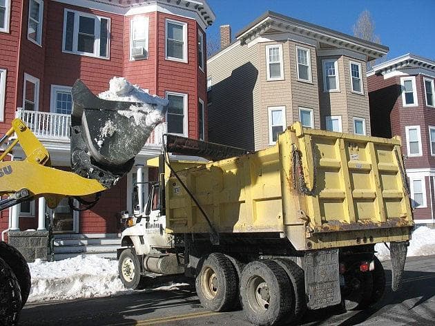 After Snow Dump, Authorities Try To Dump The Snow | WBUR News