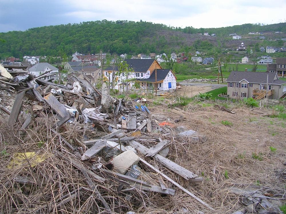 Memories Still Raw, Monson Rebuilds 1 Year After Tornado | WBUR News