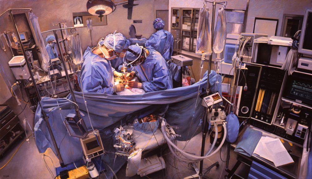 The Art Of Surgery: Painting The Operating Room On Canvas | WBUR News