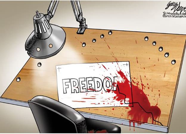 Cartoonist Decries Charlie Hebdo Killings With Defiance | Here & Now