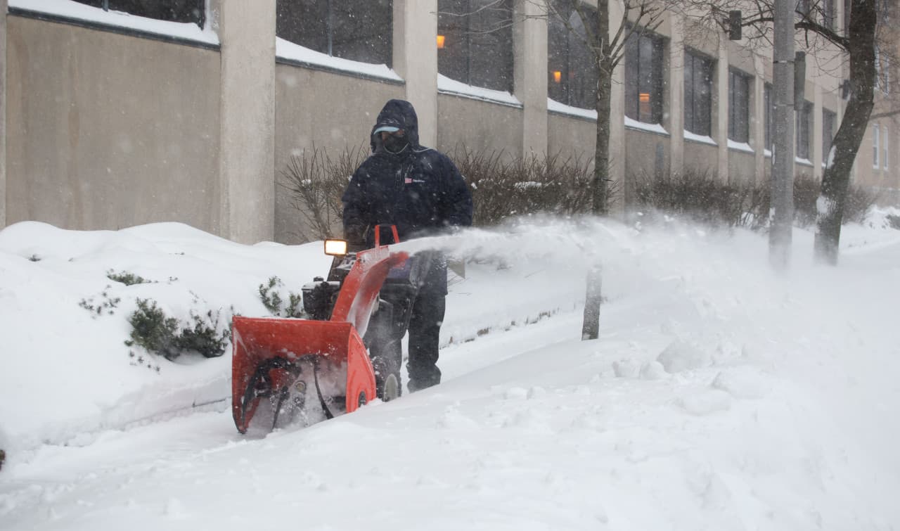 Photos: Major Snowstorm Hits Massachusetts | WBUR News