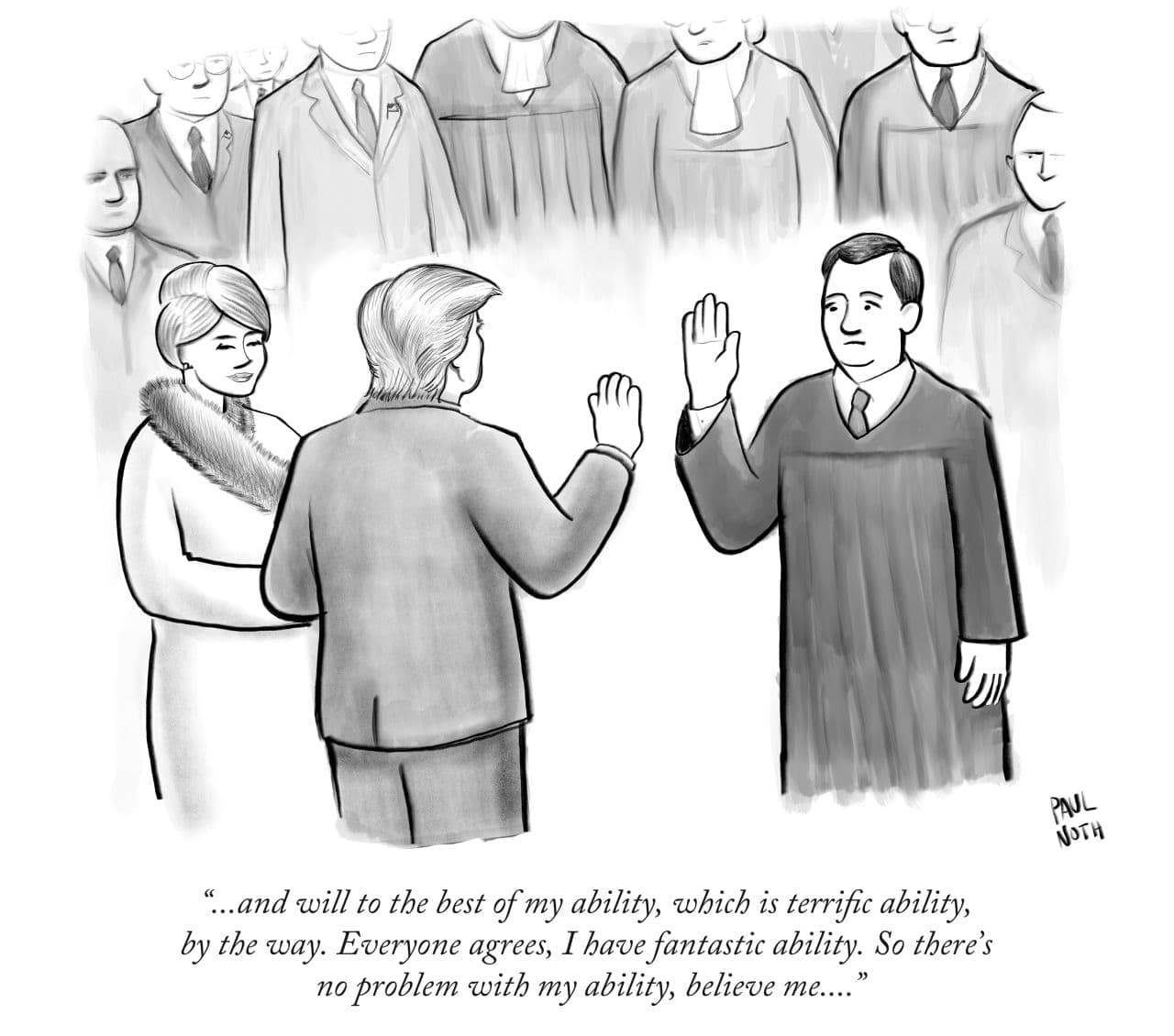 The New Yorker Cartoon Editor Goes Full Donald With Trump-Only Issue ...