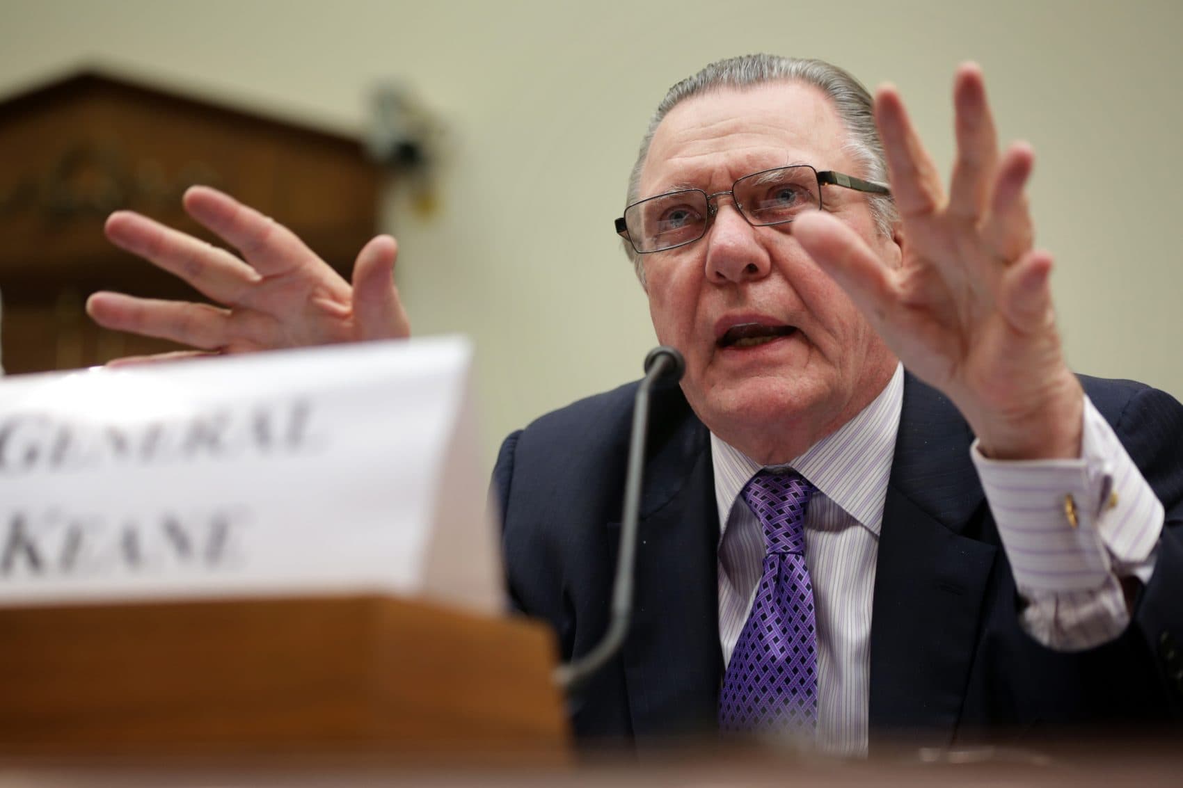 U.S. Can't Afford To Walk Away From Syria, Retired Army Gen. Jack Keane ...