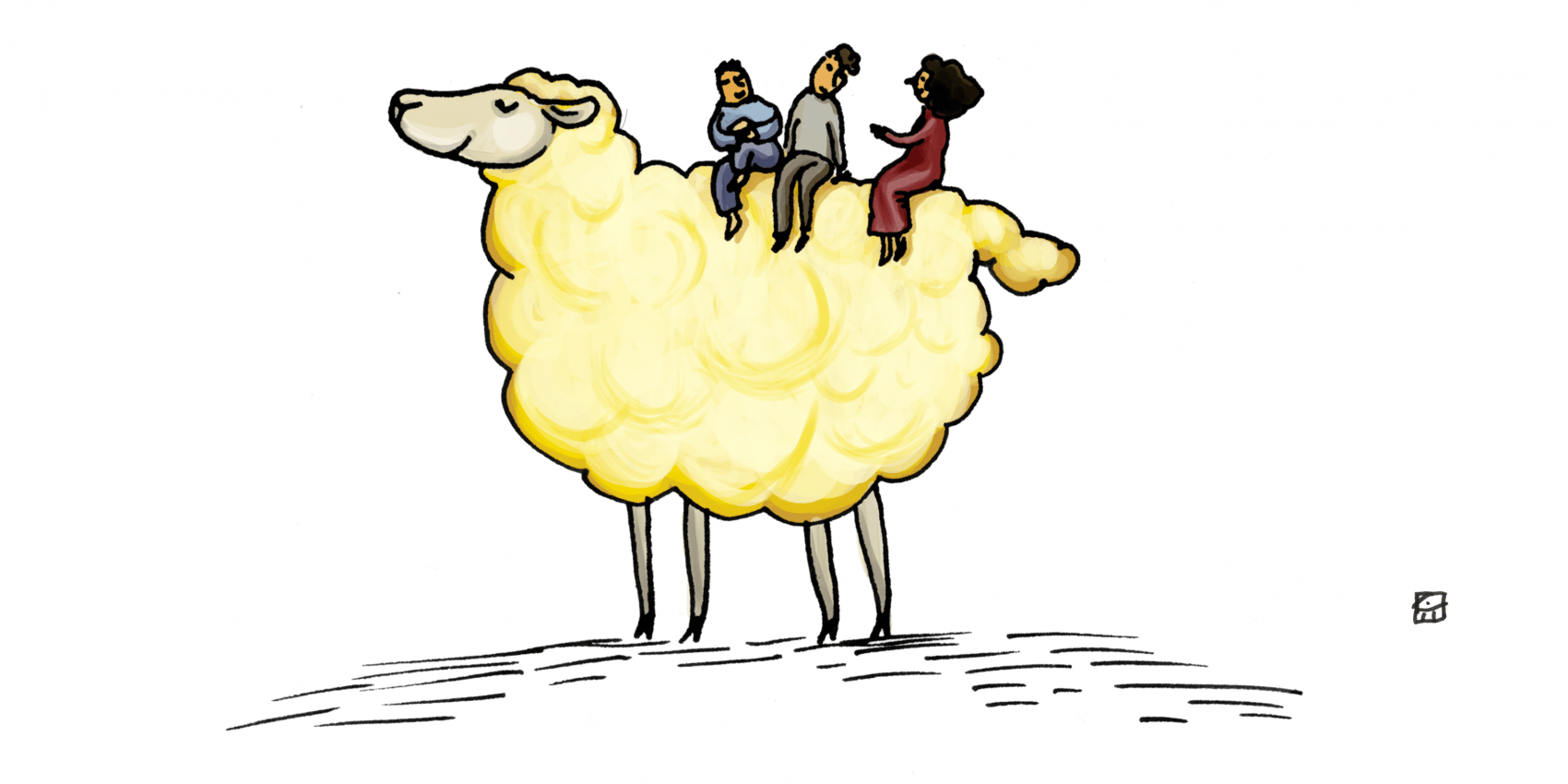 Art Objects Golden Winged Sheep Art & Collectibles etna.com.pe