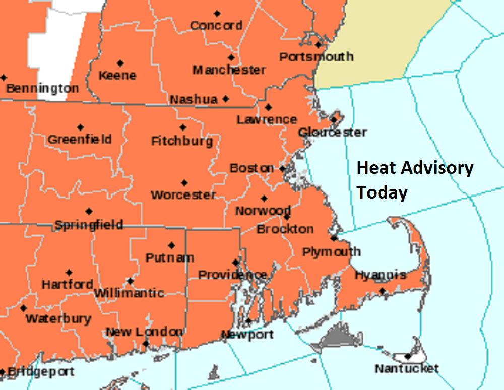 Forecast: Oppressive Heat And Humidity Continues; Heat Advisory Until ...