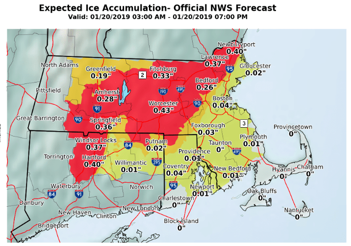 Snow Might Be Done, But Watch For Freezing Rain And Icy Roads | WBUR News