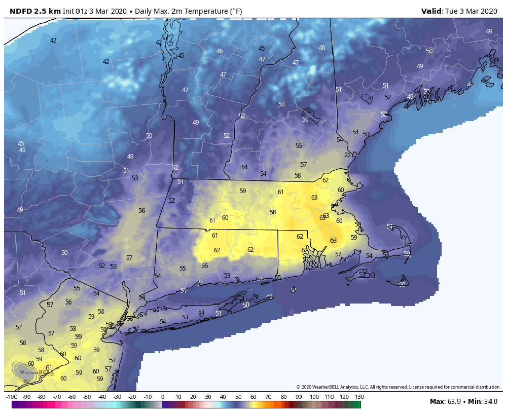 Today's Weather: Boston Likely To Break The Record High For Today ...