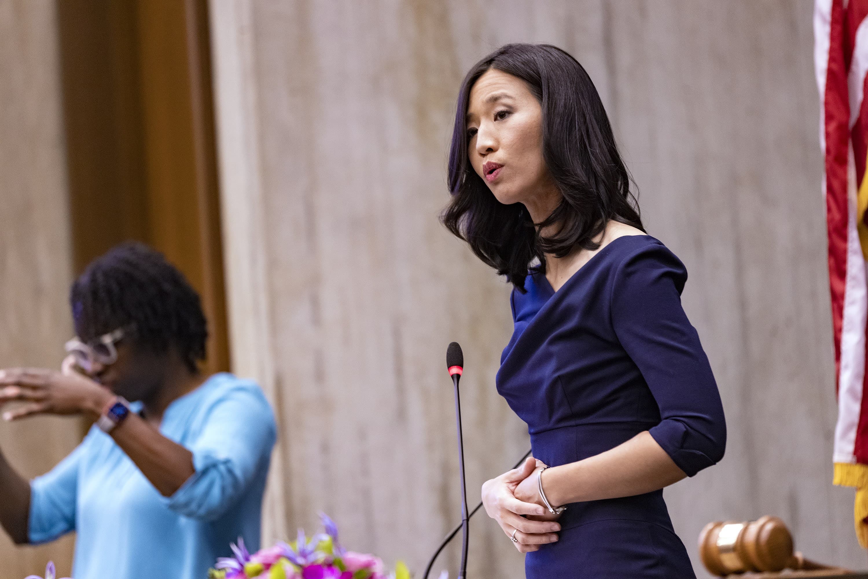 Read Michelle Wu's remarks after she took the oath of office as Boston ...