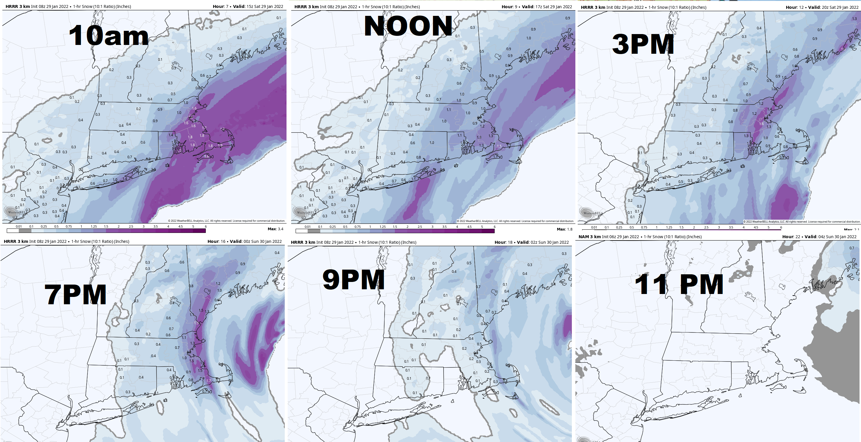 As major snowstorm continues, Greater Boston could see a foot and a ...