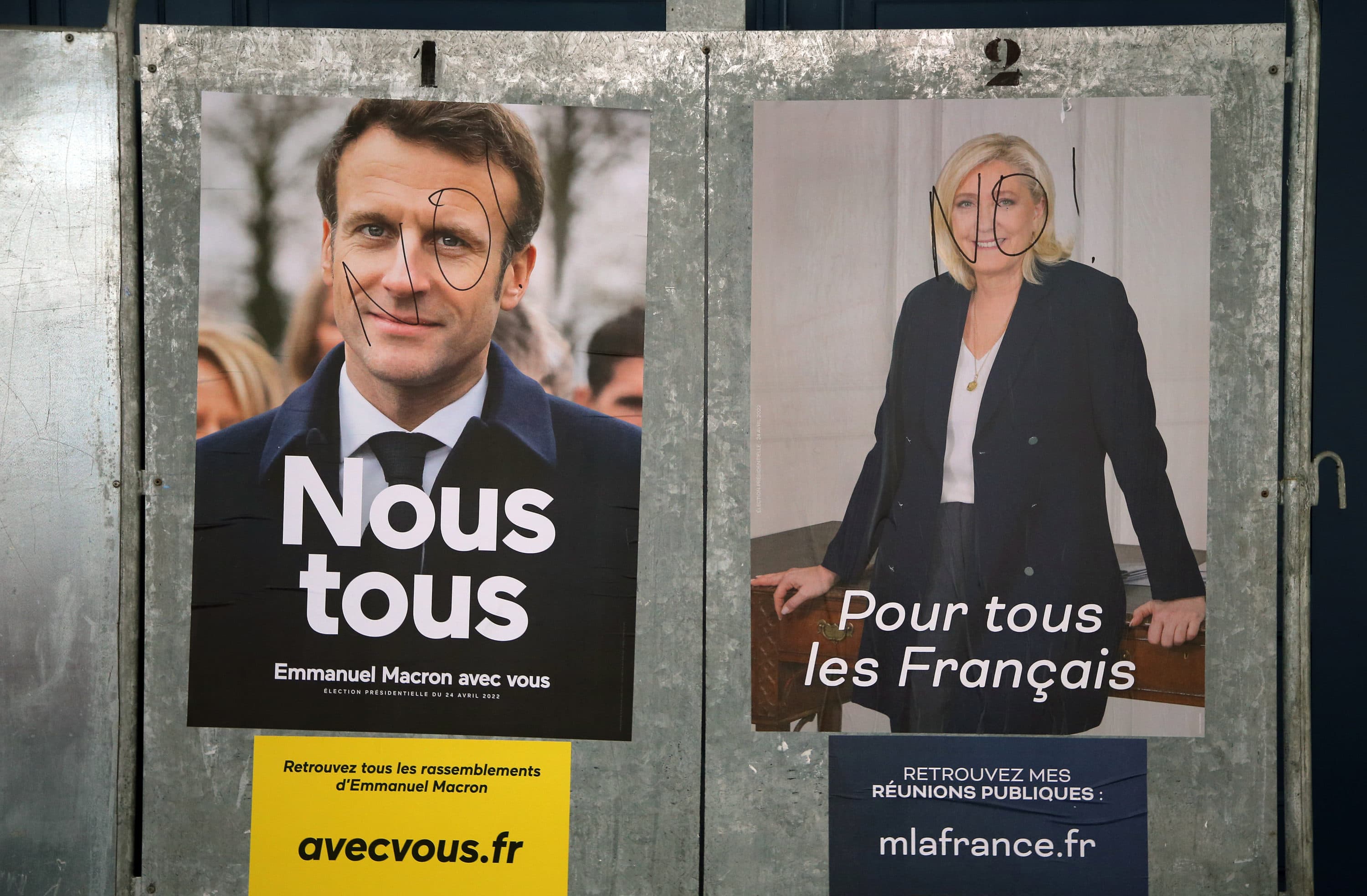 Macron in pole position, Le Pen racing hard in French presidential ...
